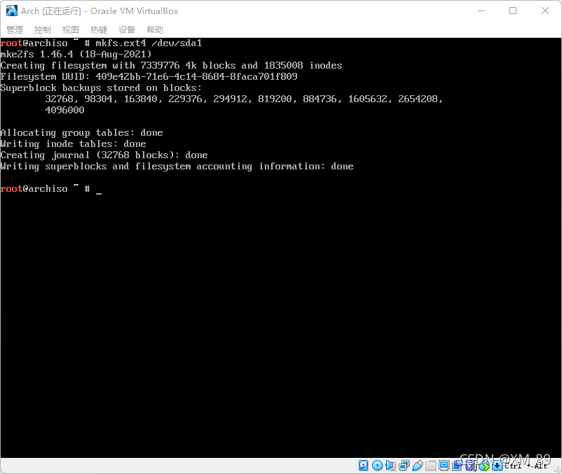 【虚拟机】Archlinux安装(bios安装)_archlinuxblos安装教程-CSDN博客