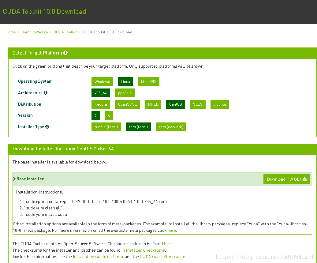 CentOS服务器配置GPU深度开发环境_centos gpu 服务器-CSDN博客
