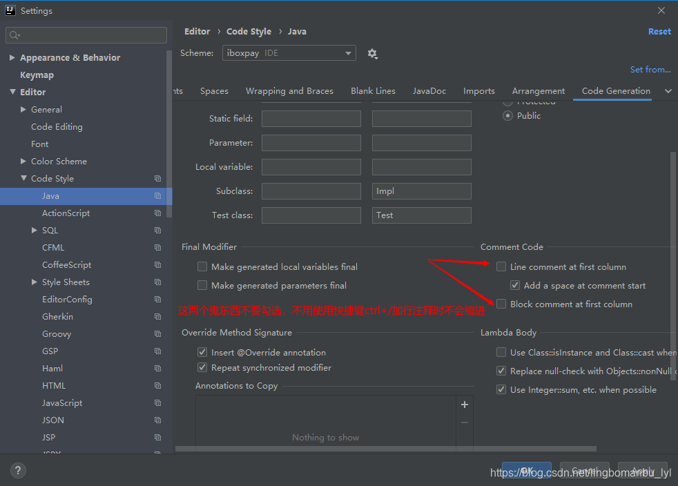 IDEA2020最新版本常用设置_idea advanced setting-CSDN博客