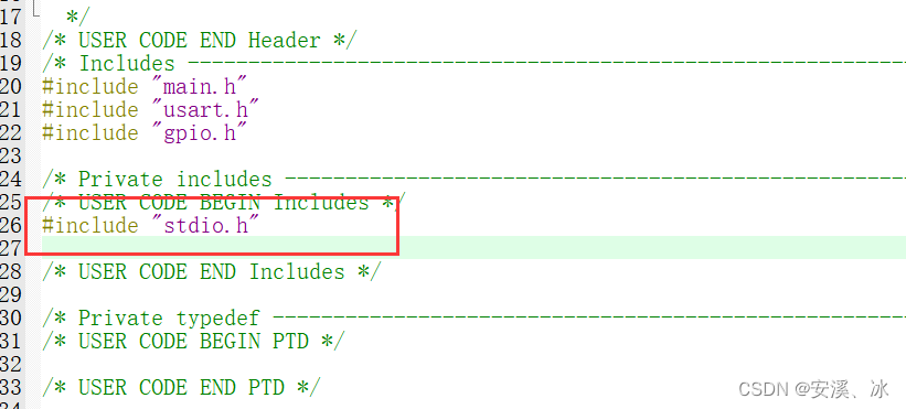 基于HAL库的STM32串口发送数据+串口重定向printf_hal库串口重定向-CSDN博客