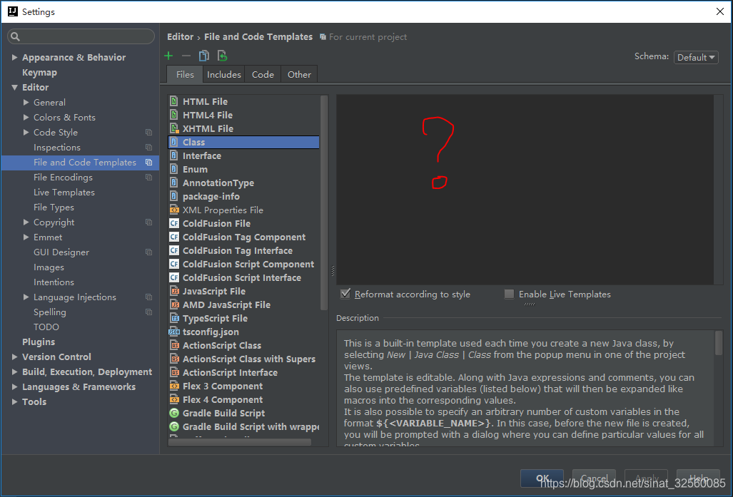 Idea新发现 自定义代码模板功能unable To Parse Template Xml File Error Message Csdn博客