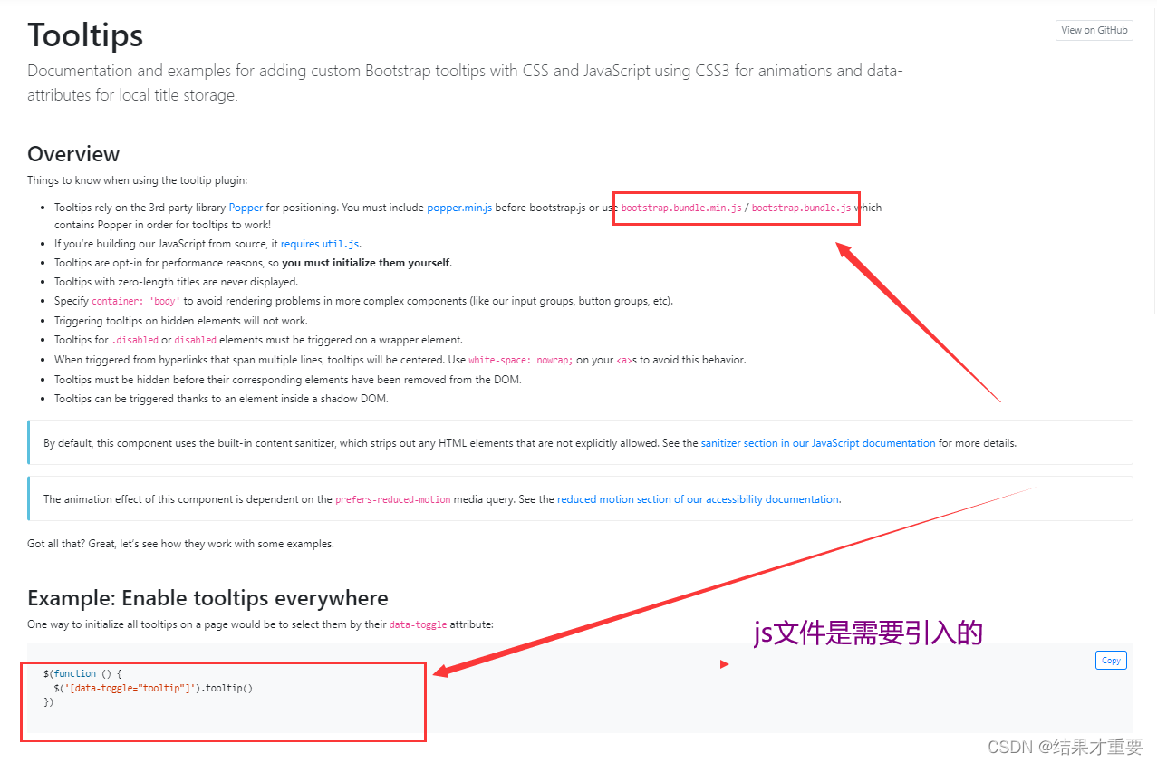 Bootstrap 中使用Tooltips（不生效）_tooltip刚进去没反应,-CSDN博客