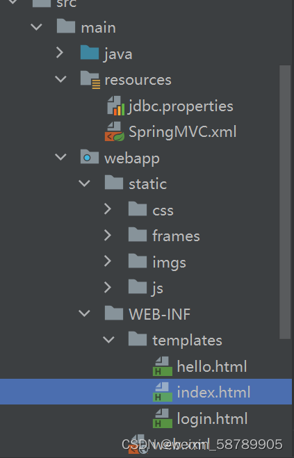 SpringMVC中thymeleaf配置后无法导入js，css等静态资源_thymeleaf引入css无效-CSDN博客