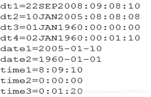 SAS编程——关于时间的处理_sas日期时间格式-CSDN博客