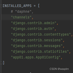 ASGI_APPLICATION module ‘myproject.asgi‘【记录为期四天的Debug】_asgi application ...