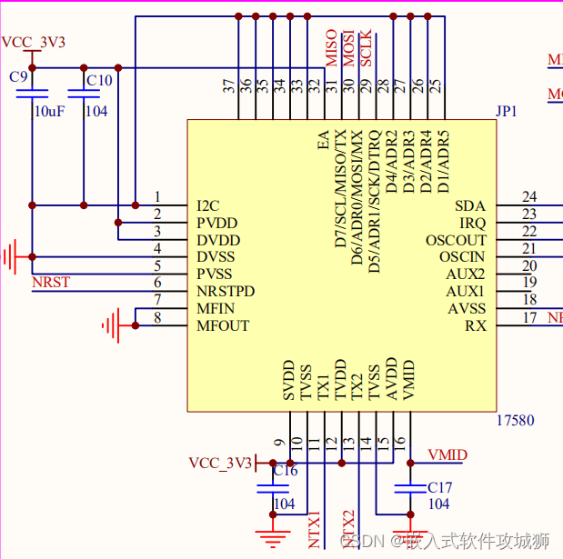 在易兆微YC1136上调试FM17580模块-CSDN博客