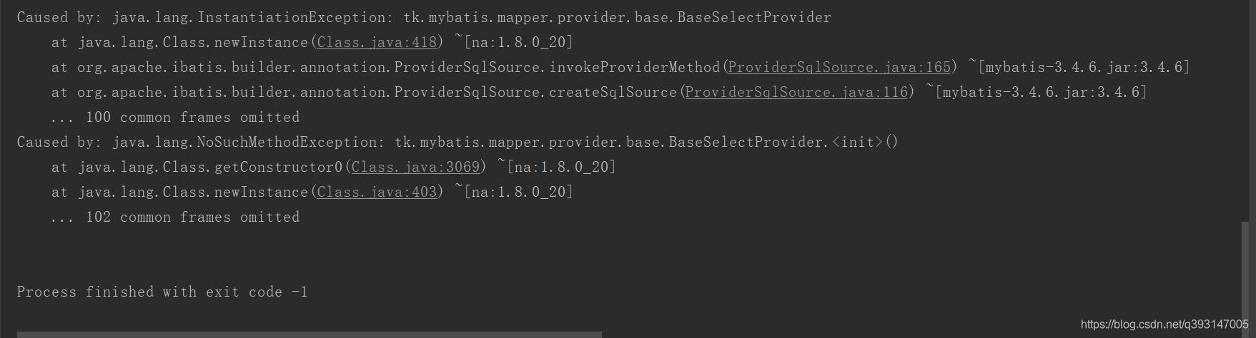Mybatis报错org.mybatis.spring.MyBatisSystemException: nested exception is ...