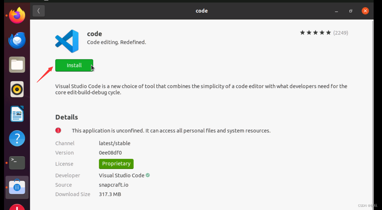 Ubuntu中下载Vscode_ubuntu下载vscode-CSDN博客