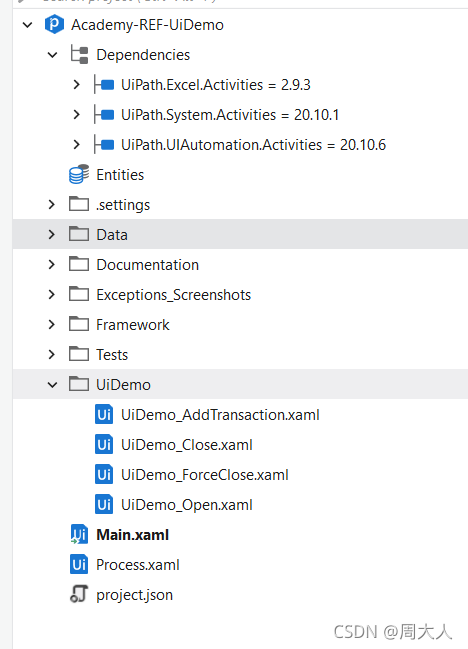 UiPath Robotic Enterprise Framework 学习笔记-CSDN博客