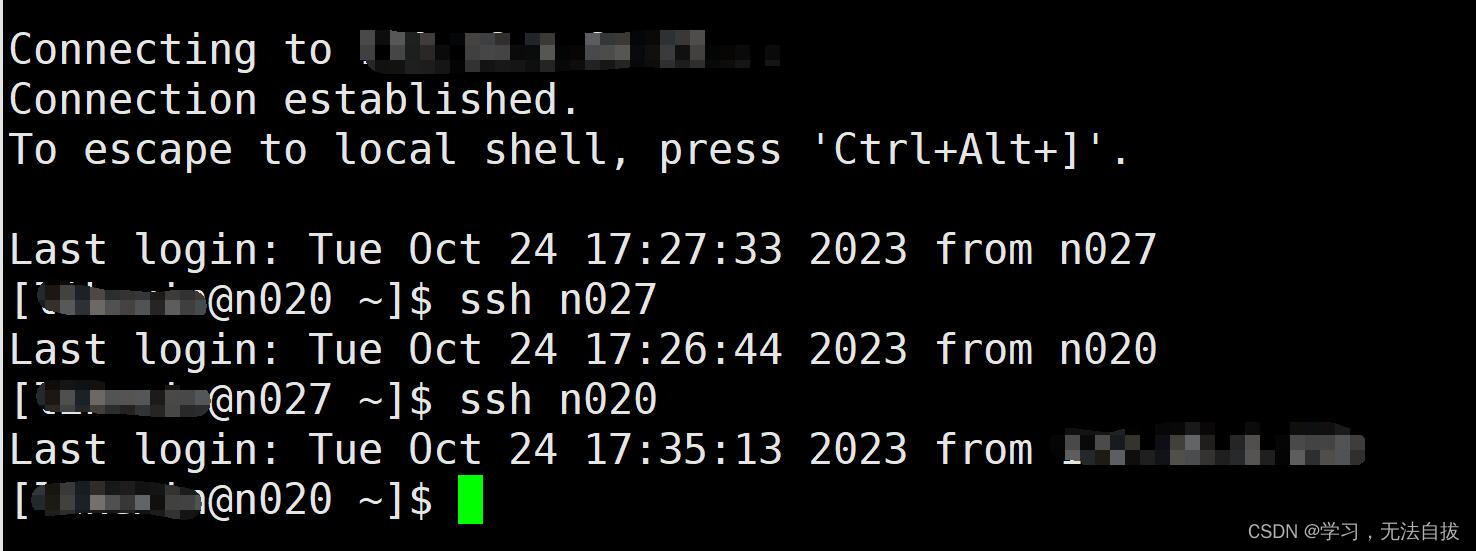 linux无法进入主节点也无法登录，显示Write failed: Broken pipe问题解决-CSDN博客
