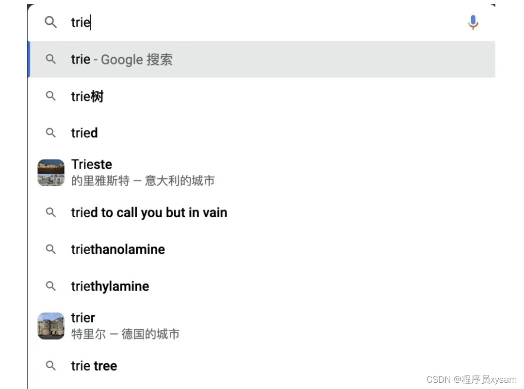 Trie树详解：前缀匹配与关键词提示的实现-CSDN博客