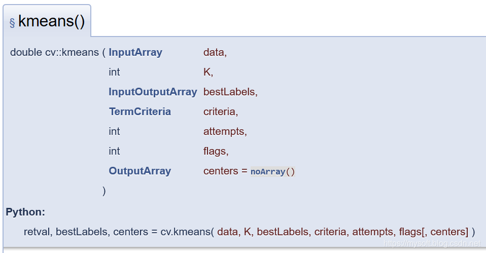 在OpenCV里使用K均值聚类算法_java使用opencv kmeans获取中心-CSDN博客