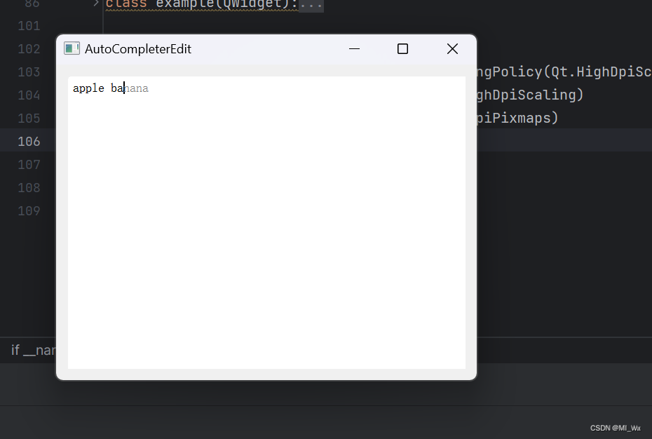 Qt QCompleter样式设计 pyqt5-CSDN博客