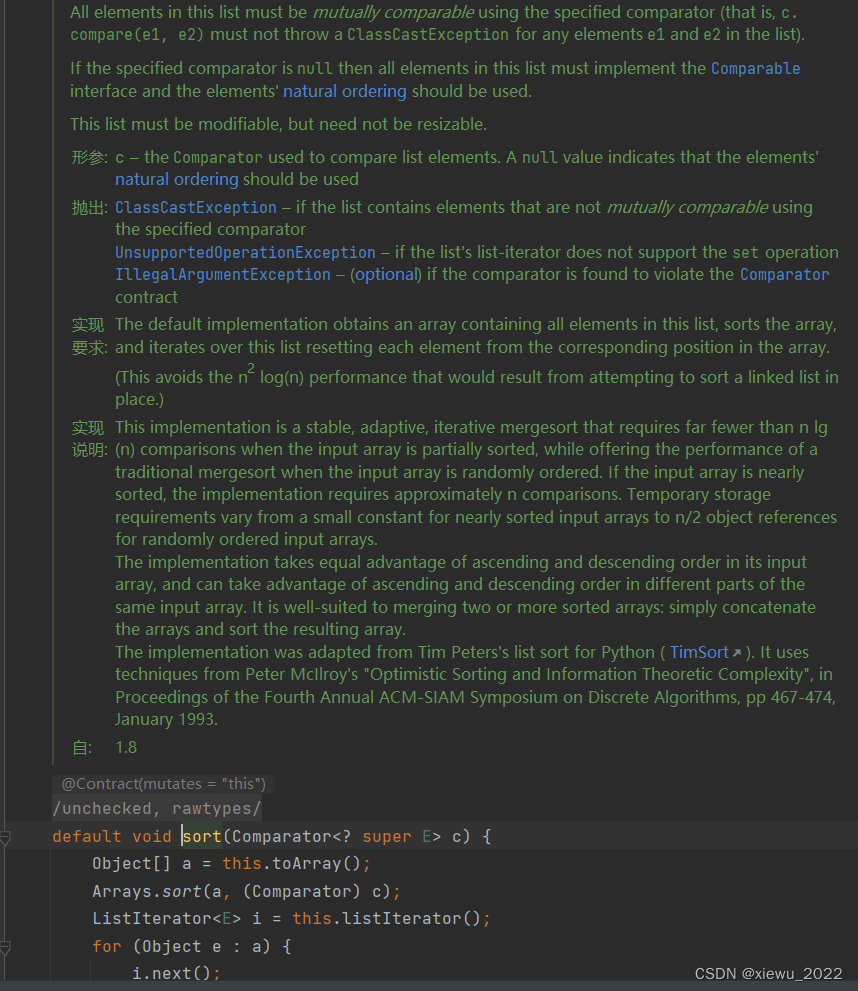 ArrayList中的sort排序方法_arraylist sort-CSDN博客