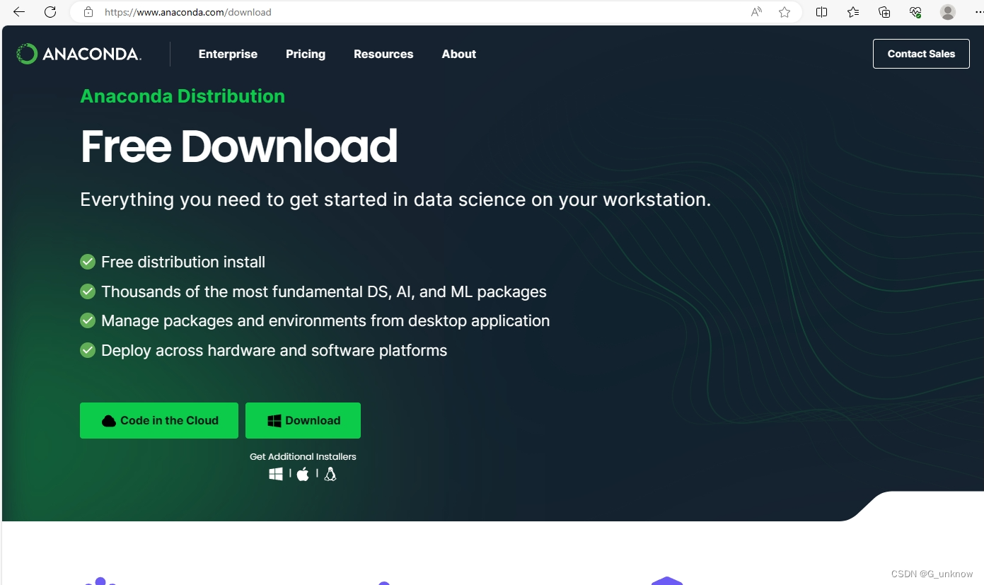 Visual Studio Code的下载安装与Anaconda环境的配置_visual studio 选择conda环境-CSDN博客