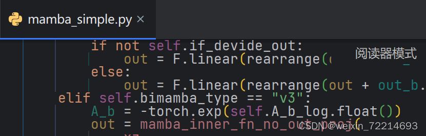 pan-mamba的crossmamba，mamba_ssm的bimamba_type == “v3“与extra_emb不存在问题解决_mamba v3-CSDN博客