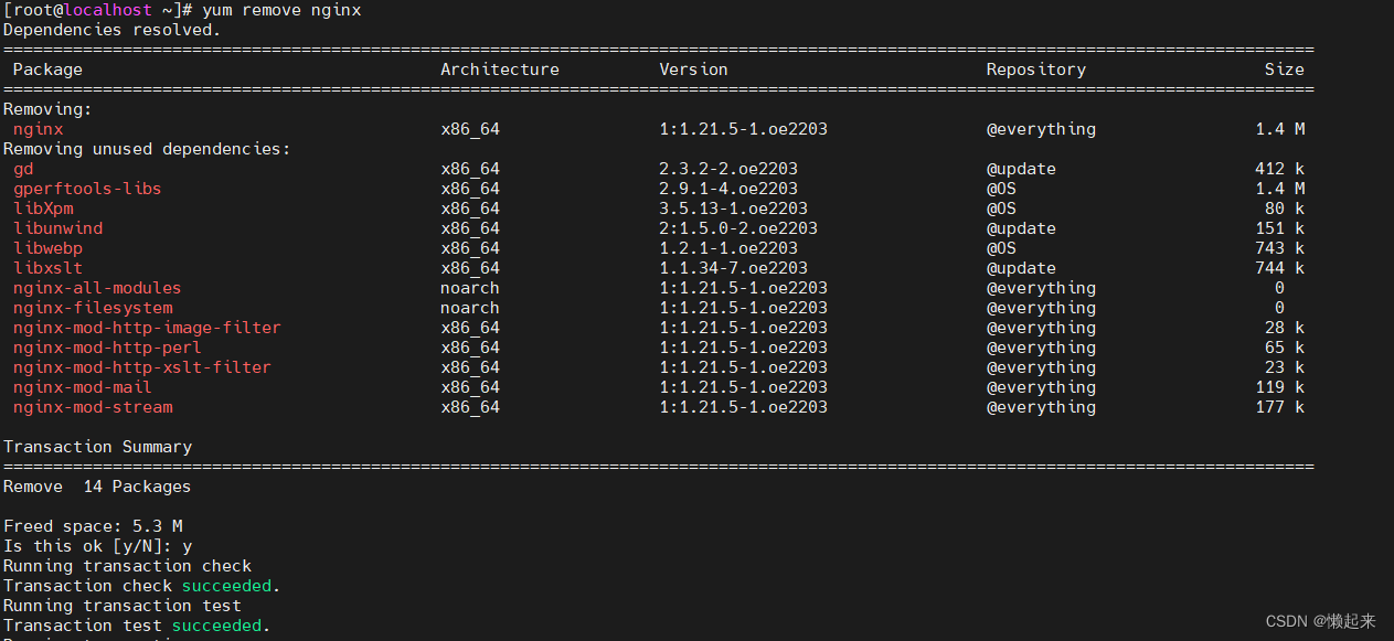 Linux命令yun安装nginx并使用_yun install nginx-CSDN博客