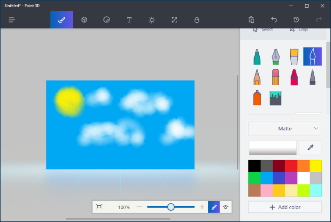 paint 3d_如何使用Microsoft Paint 3D-CSDN博客
