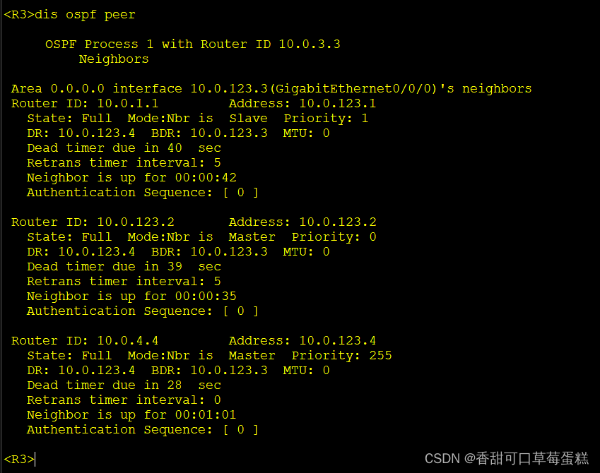 1. OSPF 基础实验（三）：邻接关系和 LSA_ip 地址设置及 ospf 区域划分如图所示,注意 r2 的 loopback0 、r5 的 loo-CSDN博客