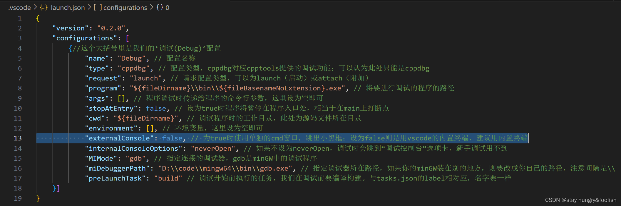 VS code内置终端在调试（不是运行！！）时发生中文乱码（printf时）的一个易被忽略但致命的细节_vscode终端$lang-CSDN博客