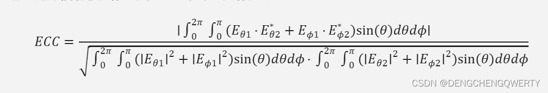 MIMO天线的ECC计算脚本(python)_天线ecc-CSDN博客