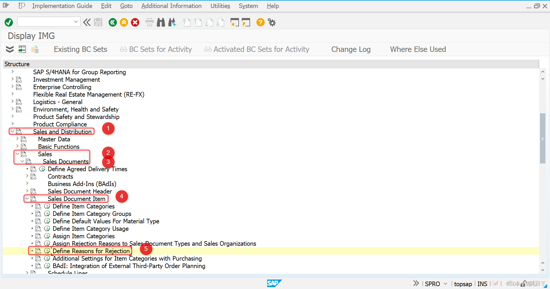 SD配置-销售凭证设置-定义拒绝原因(OVAG-Define Reasons for Rejection-TVAG)_sap销售订单拒绝原因 ...