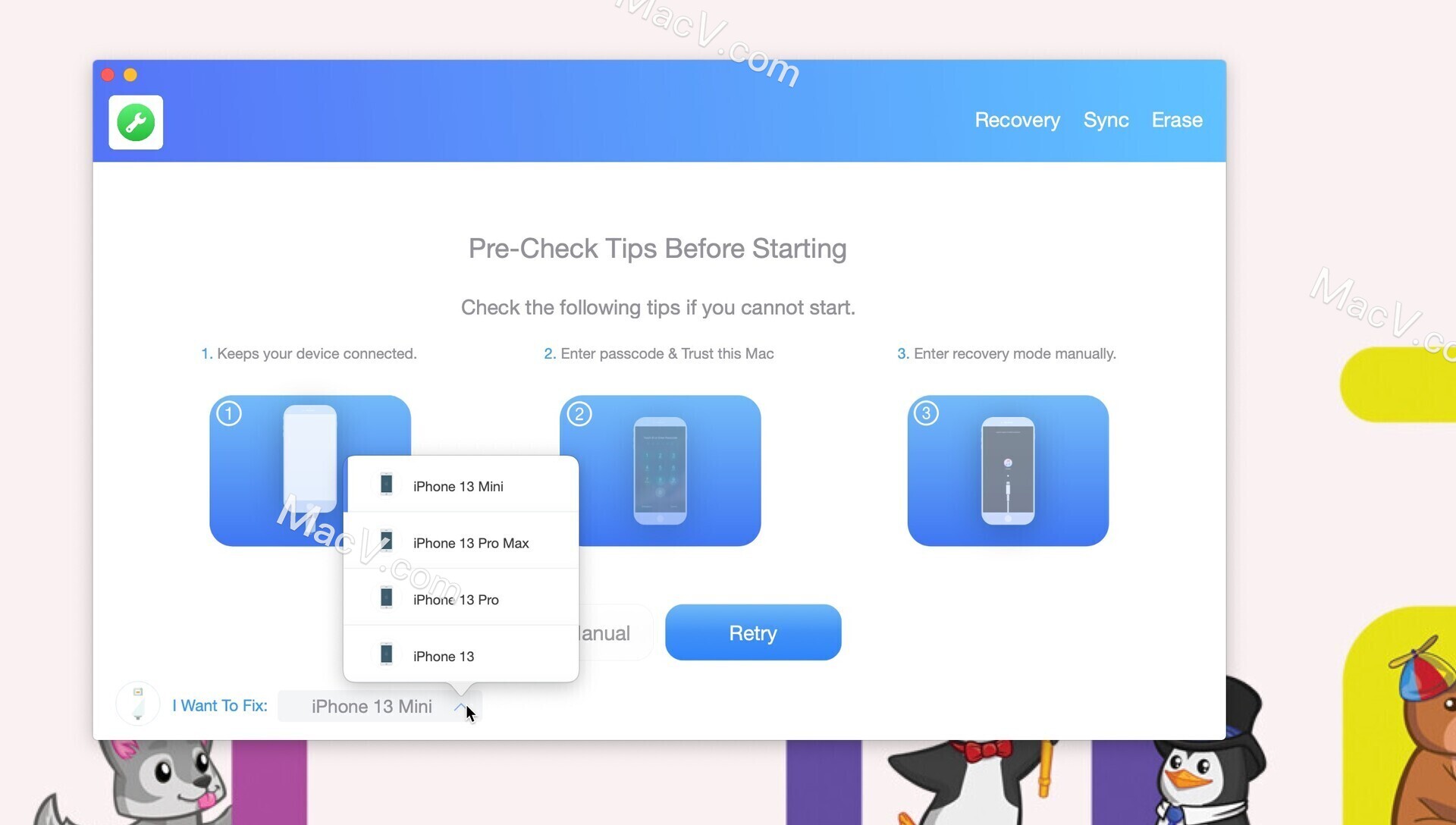 iOS系统恢复软件Fix My iPhone for Mac v2.4.19版-CSDN博客