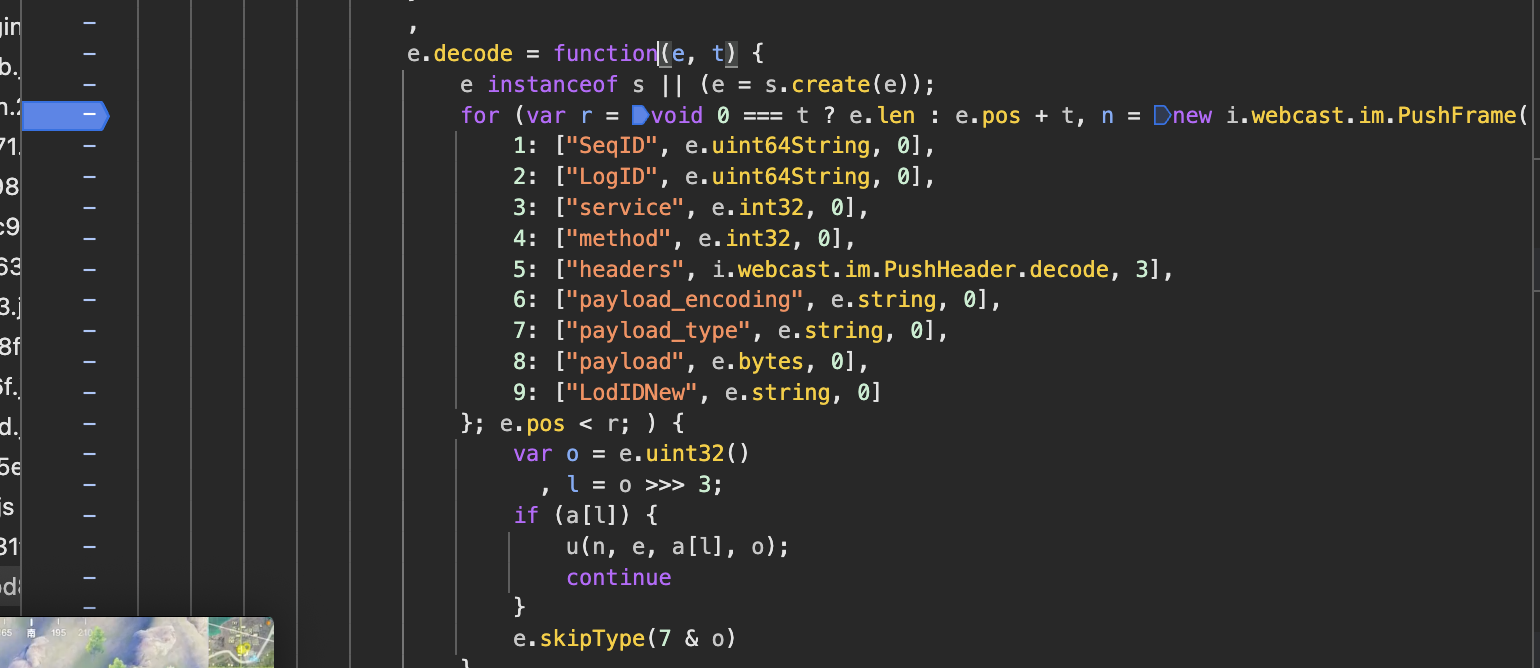 直播的js代码debug解析找到protobuf消息的定义_webcastranklisthourentrancemessage-CSDN博客