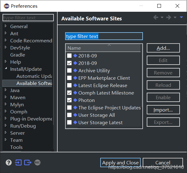 安装eclipse的JST Server Adapters Extensions时报错 An error occurred while collecting items to be ...
