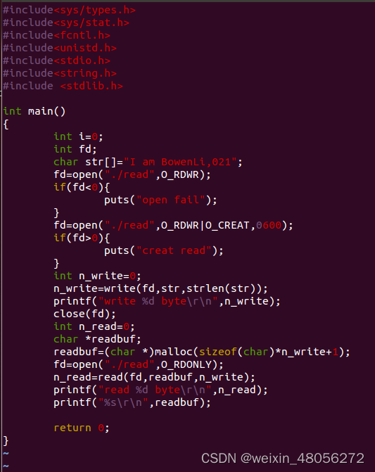 嵌入式学习之Linux 文件I/O (1)_嵌入式linux下文件io-CSDN博客