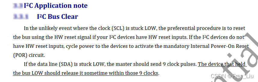 I2C总线原理与死锁解决-CSDN博客