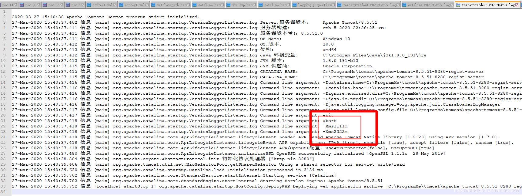 Tomcat8w中Initial memory pool和miximuu memory pool的含义-CSDN博客