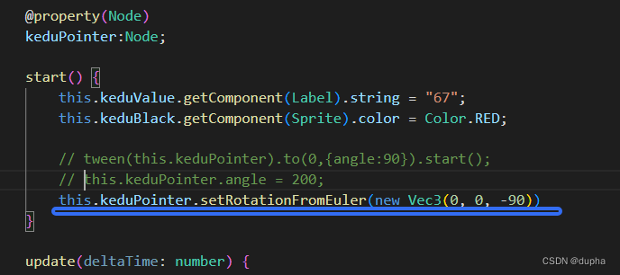 Cocos Creator Node 旋转角度实现的几种方法_cocos setrotation-CSDN博客