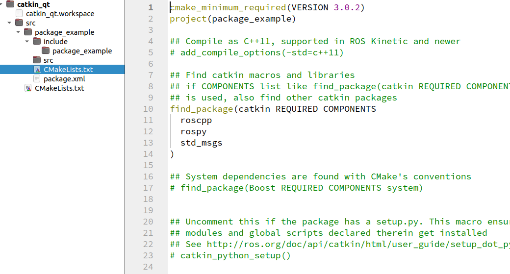 ROS+QT集成开发环境搭建及使用（一）_ros qt-CSDN博客
