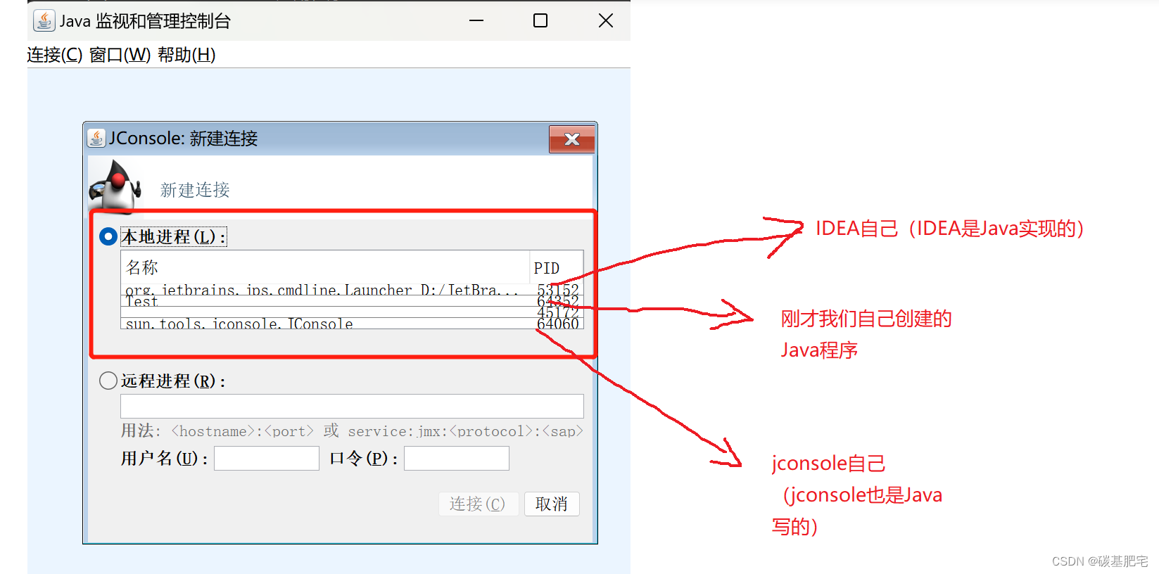 如何使用 jconsole 查看Java进程中线程的详细信息？_idea查看线程运行情况-CSDN博客