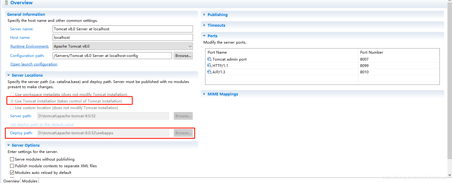 eclipse配置tomcat后能成功启动但无法访问localhost:8080-CSDN博客