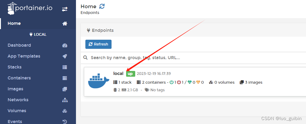 Docker Compose部署容器可视化管理平台portainerportainer Docker Compose Csdn博客 0932
