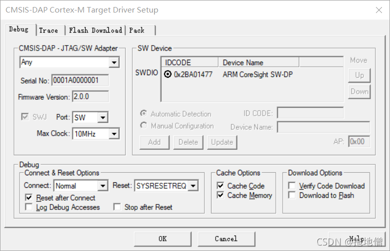 STM32F103C8T6/CH32F103C8T6自带DAP仿真器的核心板使用方法_stm32f103c8最小板 dap-CSDN博客