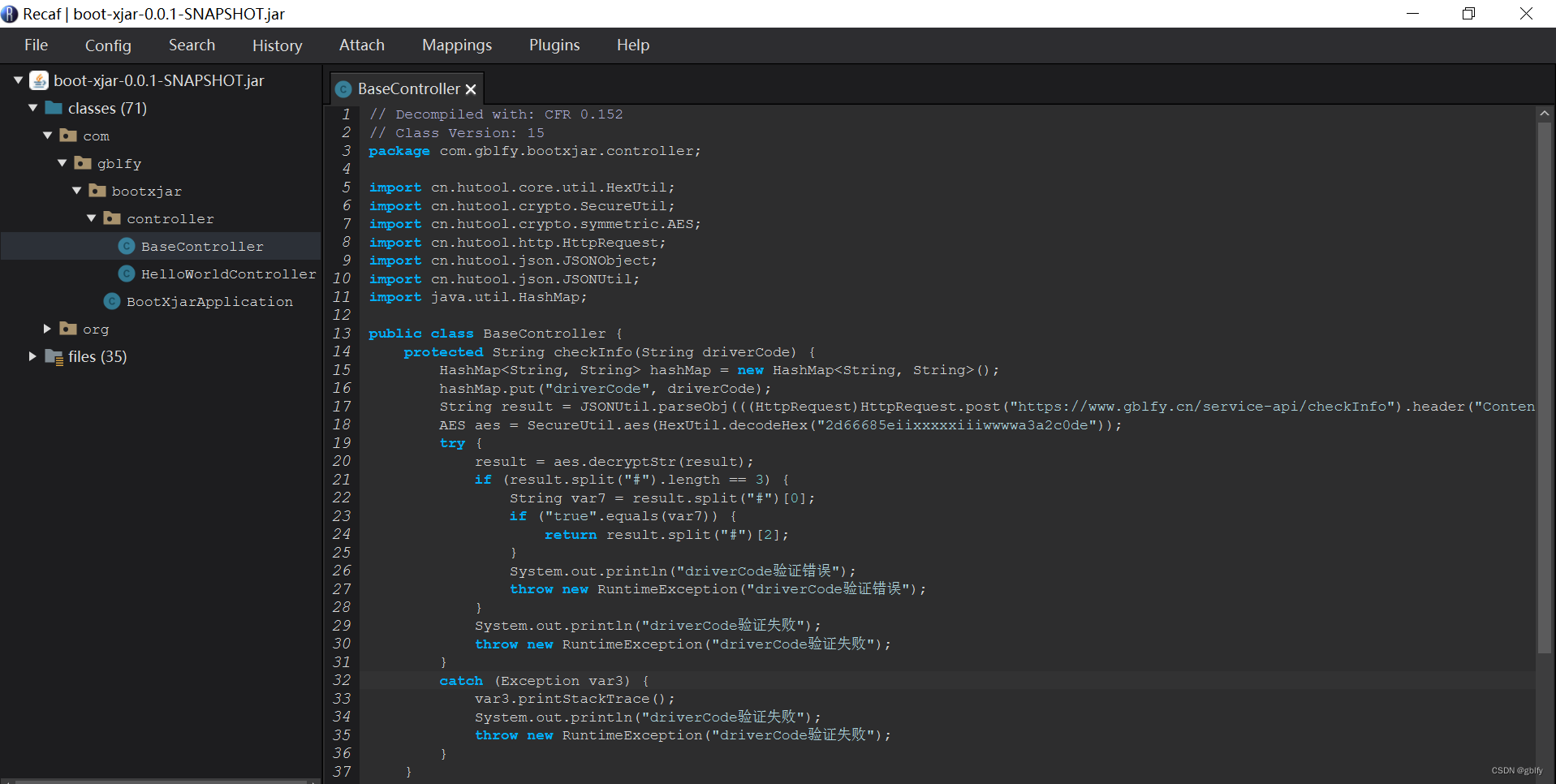 SpringBoot2 集成xJar插件 动态解密jar包，避免源码泄露或反编译-CSDN博客