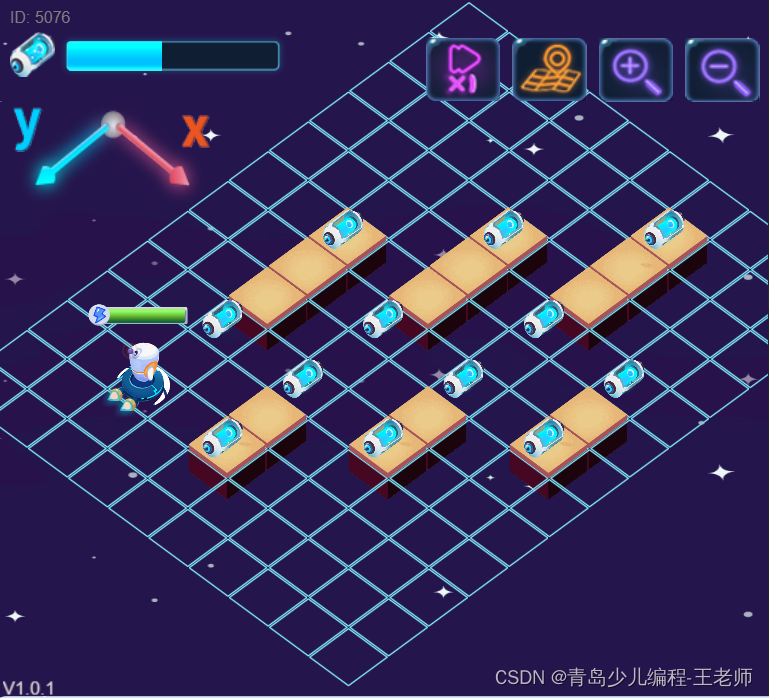 ICode国际青少年编程竞赛- Python-1级训练场-识别循环规律1_icode答案全版2025python-CSDN博客