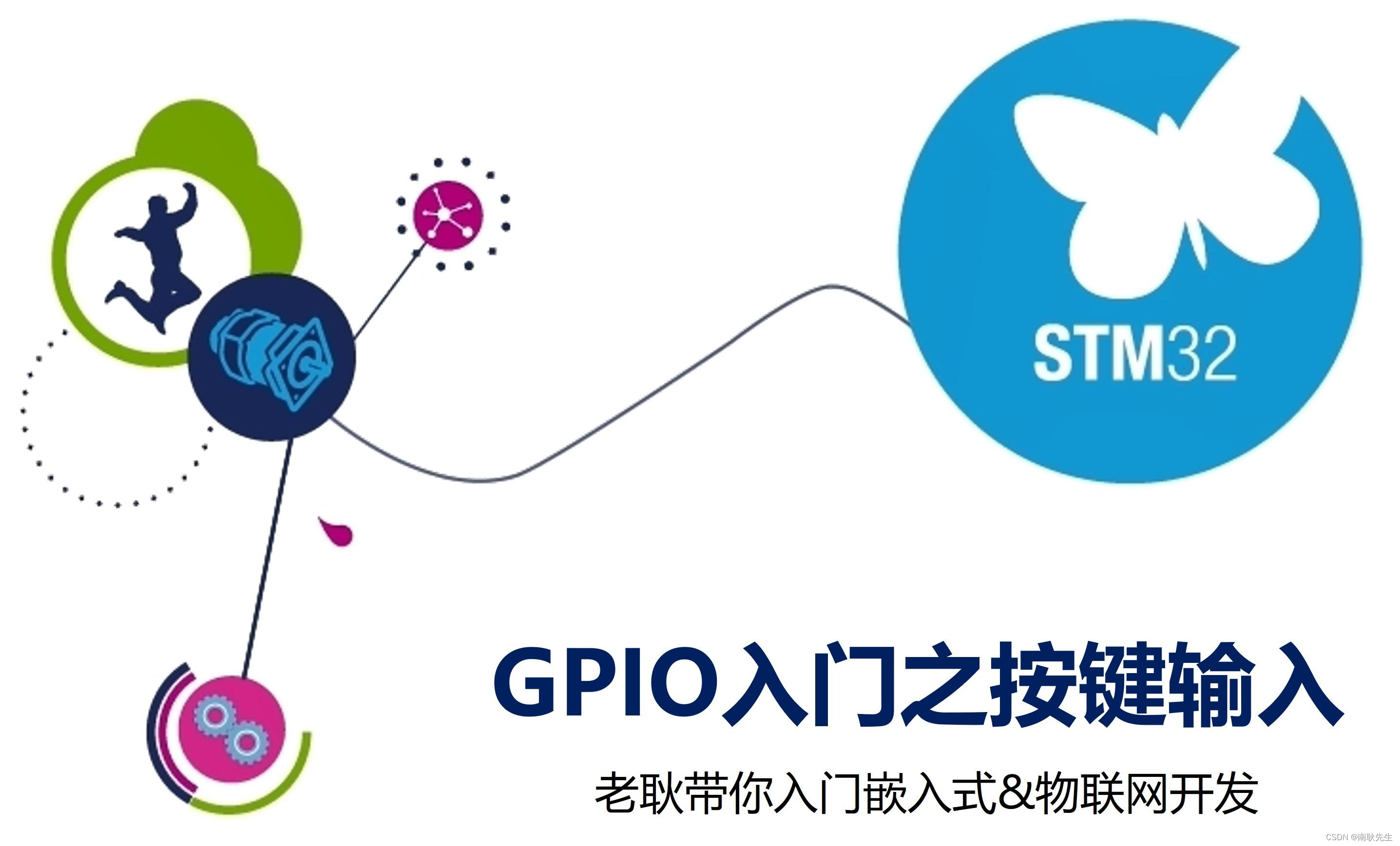 我在高职教stm32——gpio入门之按键输入（1）stm32单片机io口按键 Csdn博客 
