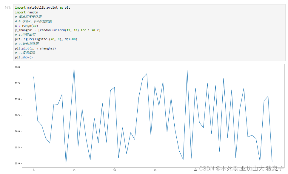 机器学习（7）：Matplotlib的使用_matplotlib生成折线图并保存-CSDN博客
