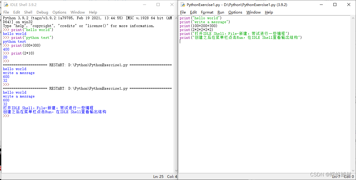 Python自学篇1-安装及使用_python3.9-CSDN博客