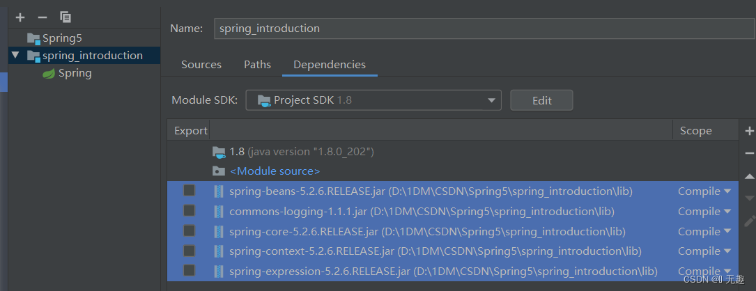01 Spring5框架之ioc(xml)注入属性操作iocxml Csdn博客