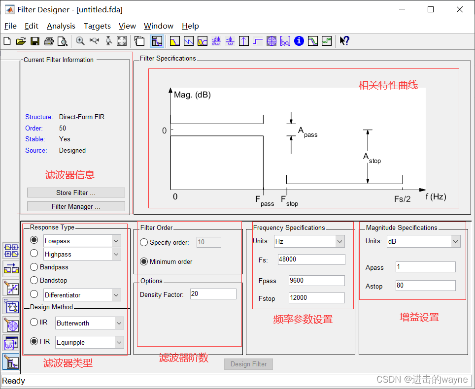 【FdaTool】FdaTooL的基本使用-CSDN博客