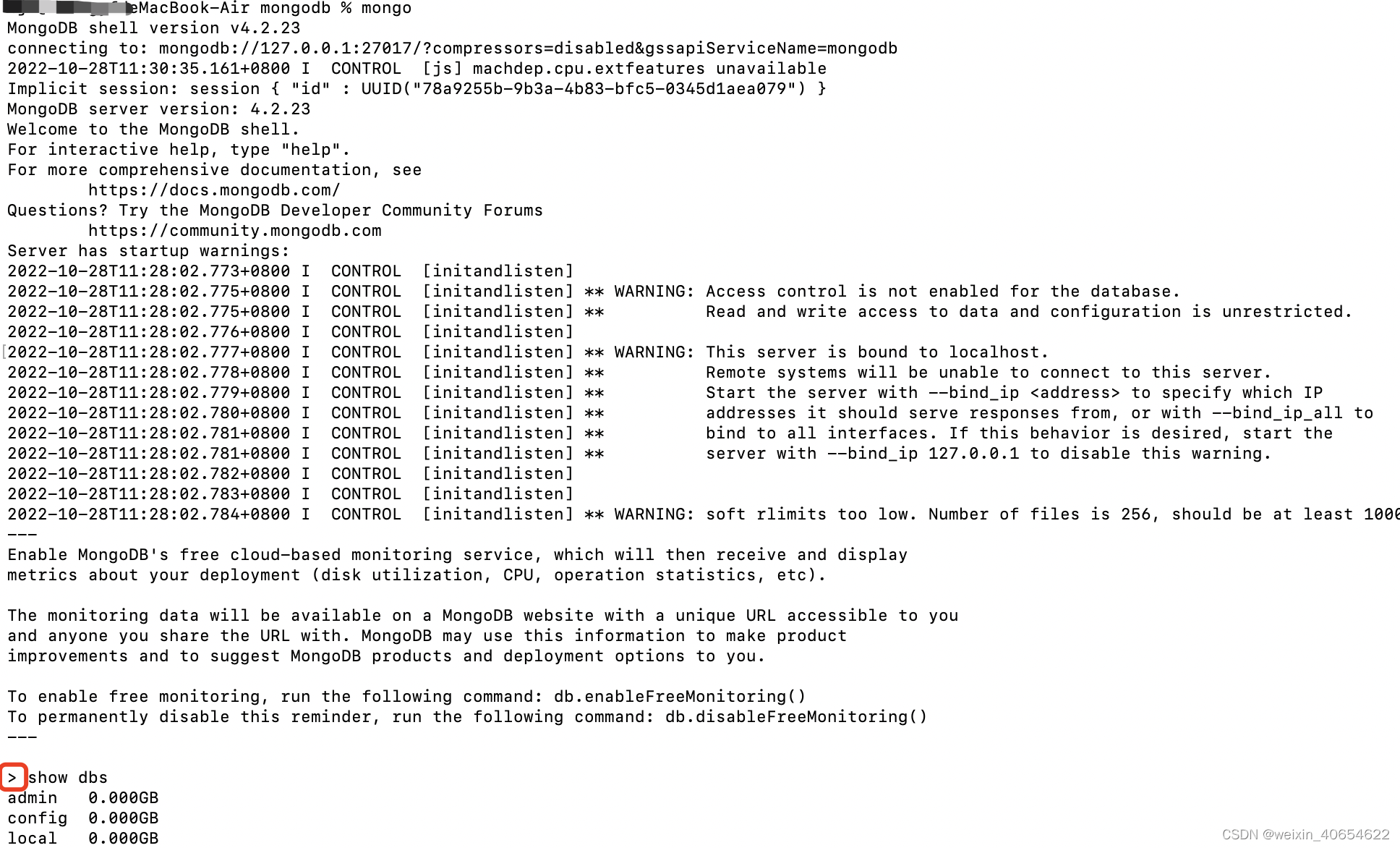mongodb安装教程-Mac版_mongodb安装教程mac-CSDN博客