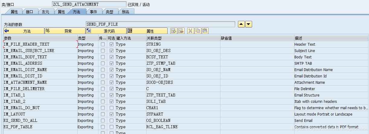 【abap】带pdf附件的邮件发送功能abap Email Pdf 二维码 附件 Csdn博客
