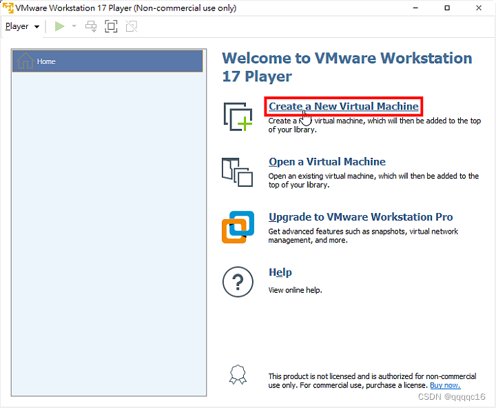 VMware Workstation 17 Player安装Ubuntu22.04-CSDN博客