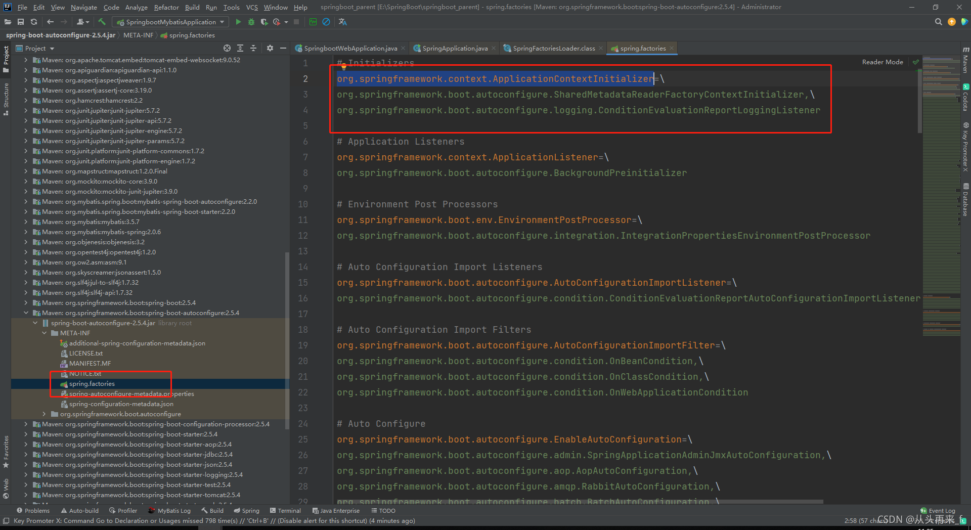 Spring Boot启动原理源码剖析_new runtimeexception().getstacktrace()-CSDN博客