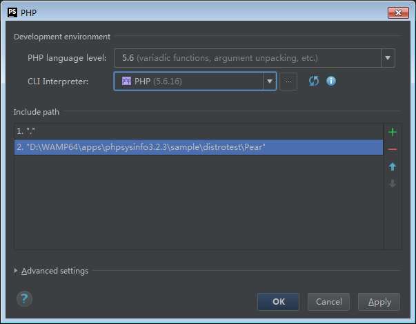 PhpStorm和WAMP配置调试参数，问题描述Error. Interpreter is not specified or invalid. Press “Fix” to edit your ...